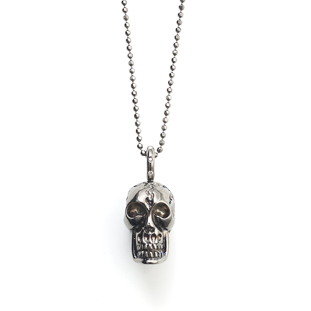 Skull Silver Pendant – NUIT et LINETTE